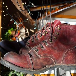 Red Wing Shoes | Shoes | Redwing Iron Ranger Leather Boots Ox Blood ...